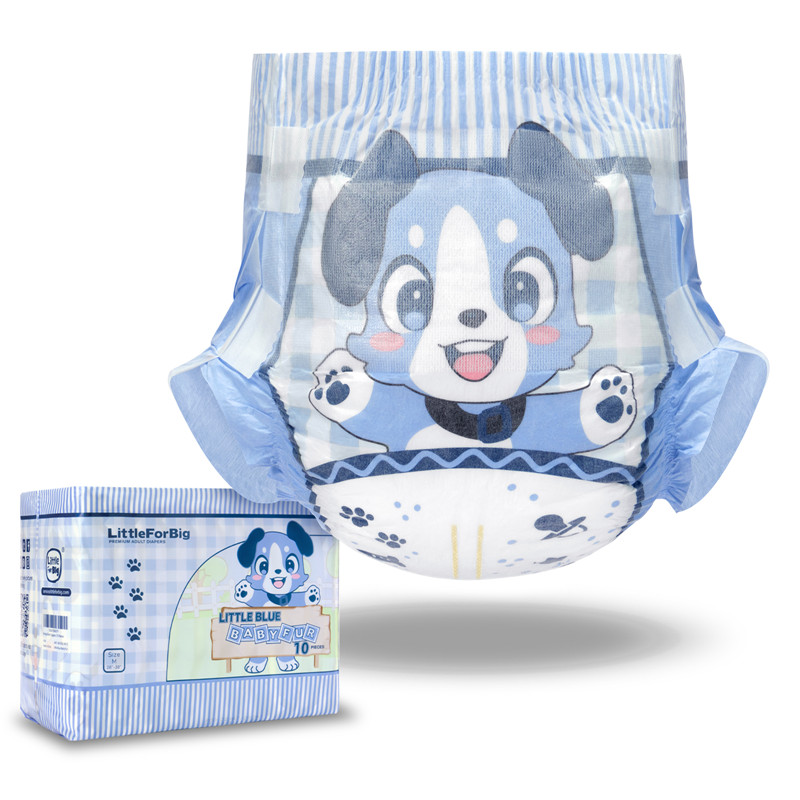 LFB Little Blue BabyFur Cloth Back Adult Diaper – My Inner Baby