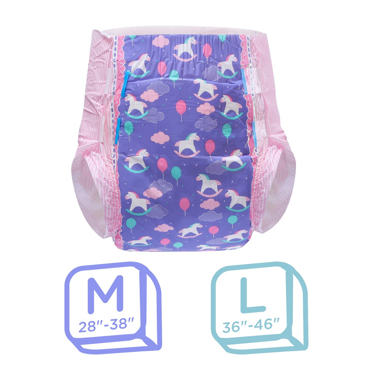 LFB Little Fantasy Printed Adult Diapers – My Inner Baby