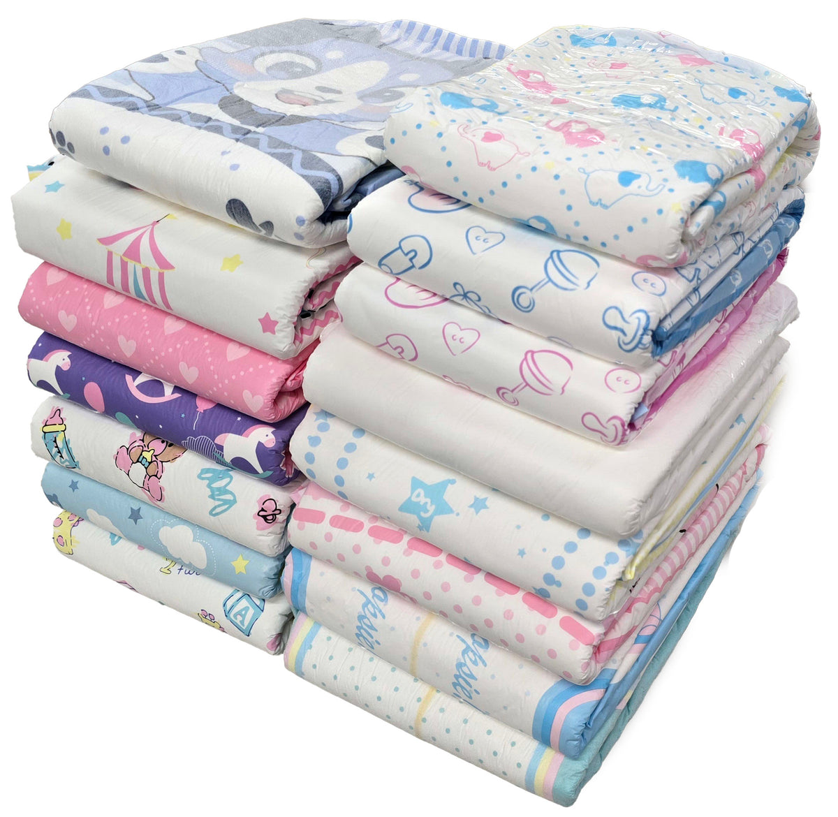 Little for Big 15 piece Diaper Sampler – My Inner Baby