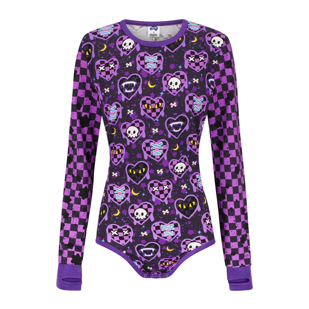 ODU Midnight Dream Long Sleeve Bodysuit with Thumb Hole – My Inner Baby