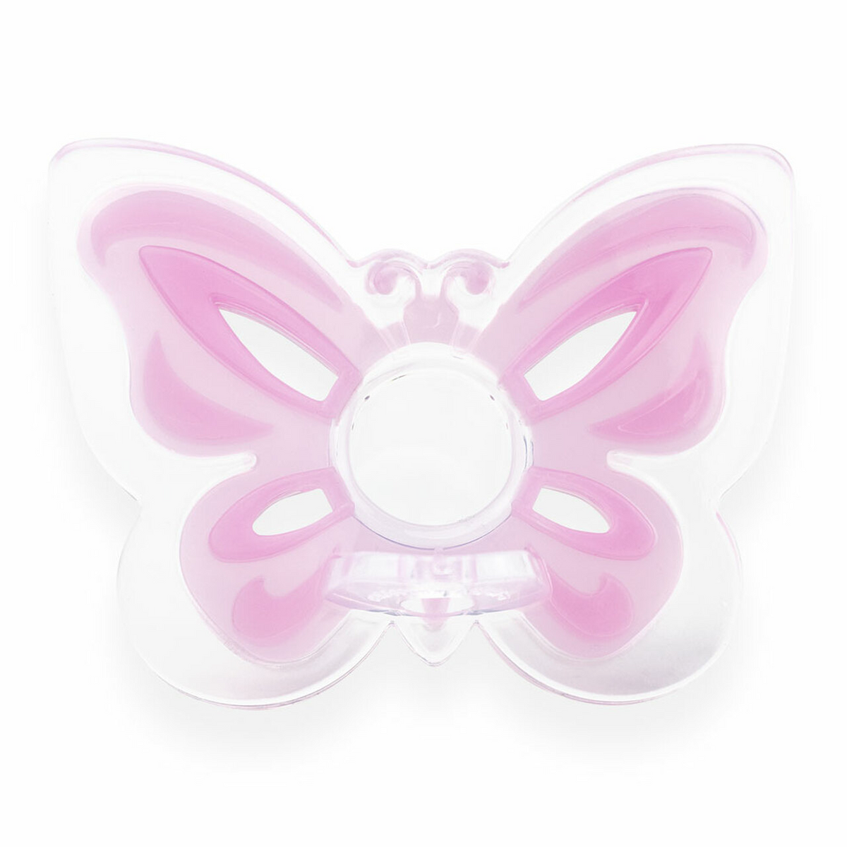 Enigma - Fully Silicone Adult Pacifier Novelty - Pink Butterfly – My ...